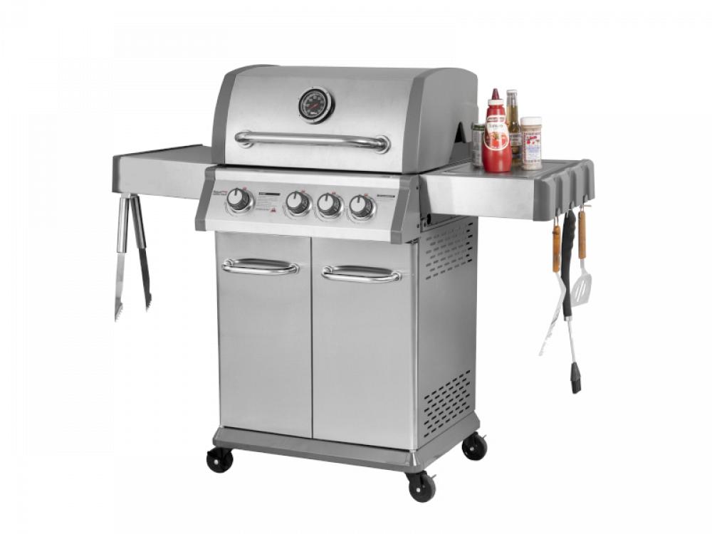 Barbecue a Gas 4 fuochi mastercook • BricoLiveRoma