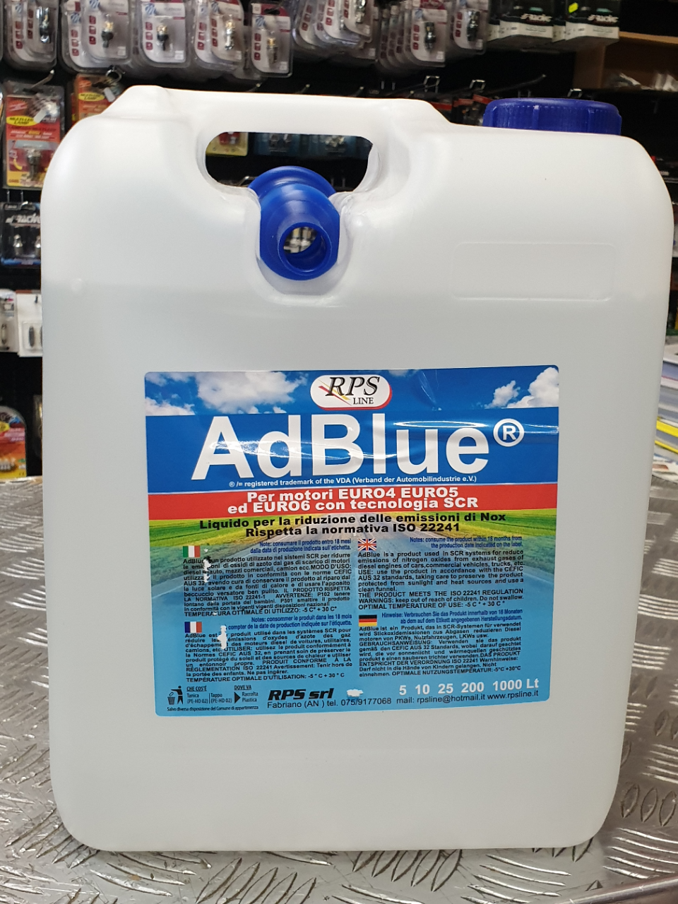 Adblue 10 lt Rps Additivo Auto Faidate • BricoLiveRoma