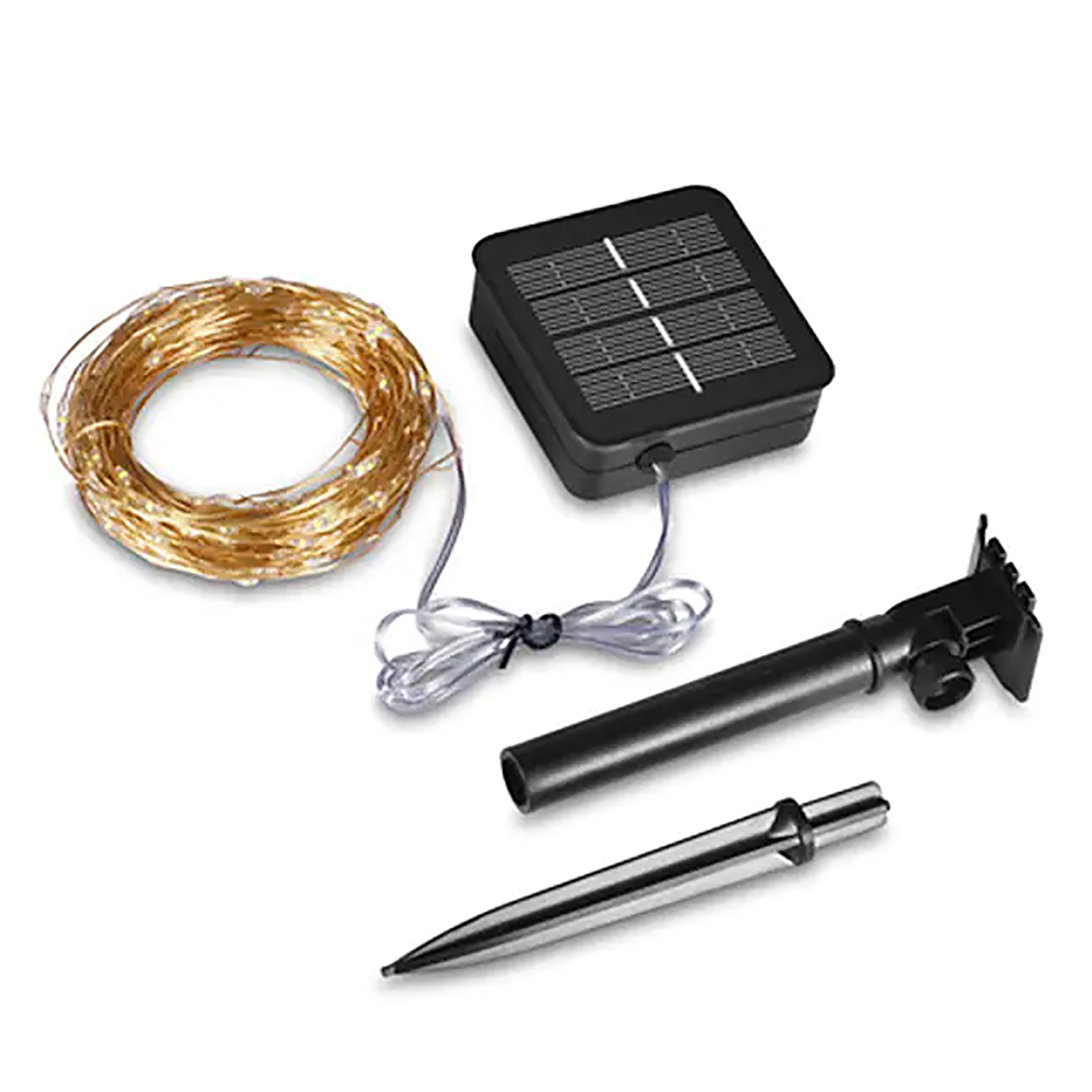 Catena solare luminosa 10 mt multicolor RGB • BricoLiveRoma