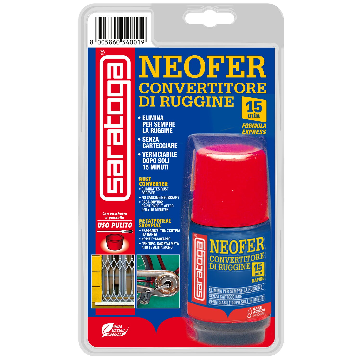 NEOFER saratoga convertitore di ruggine 50ml • BricoLiveRoma